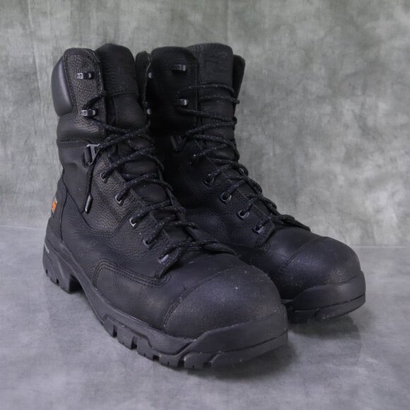 Timberland PRO | Shoes | Euc Timberland Pro Helix 8 Leather Waterproof ...